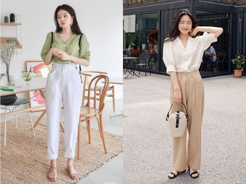 Hướng dẫn phối đồ công sở cho nấm lùn hack dáng hiệu quả